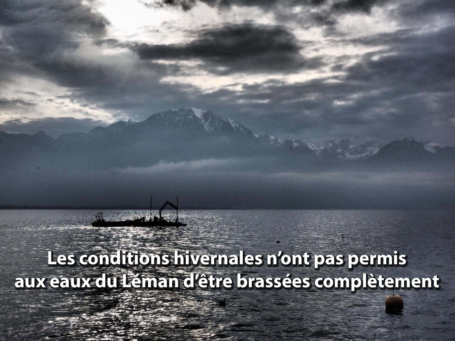 12 years of incomplete mixing of the waters of Lake Geneva, what's at ...