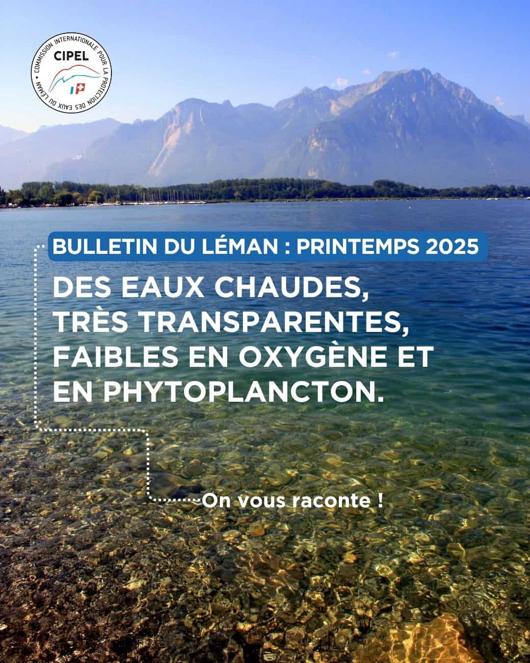 Lake Geneva seasonal bulletin: Spring 2025 - Cipel